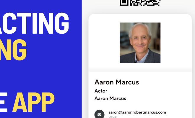 This Free Actor's Marketing Tool Is A Networking Game Changer